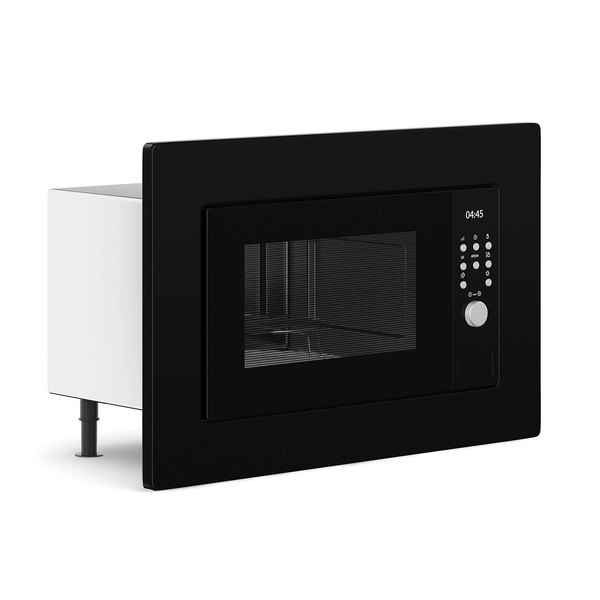 Black microwave 3D model - TurboSquid 1437457