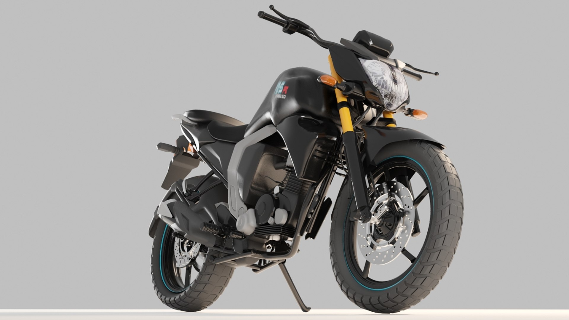 3D Model Yamaha Motorcycle - TurboSquid 1344294