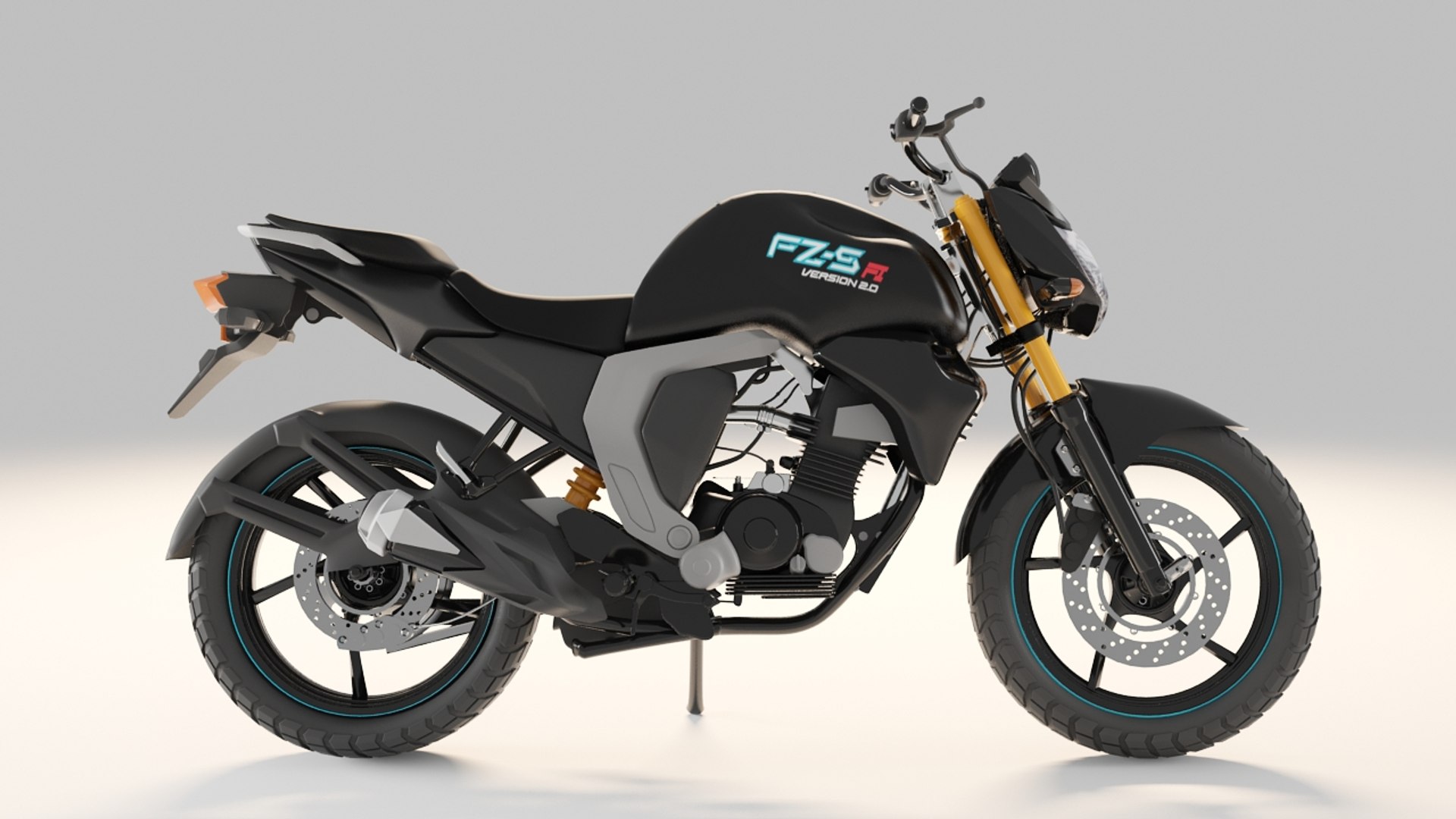 3D Model Yamaha Motorcycle - TurboSquid 1344294
