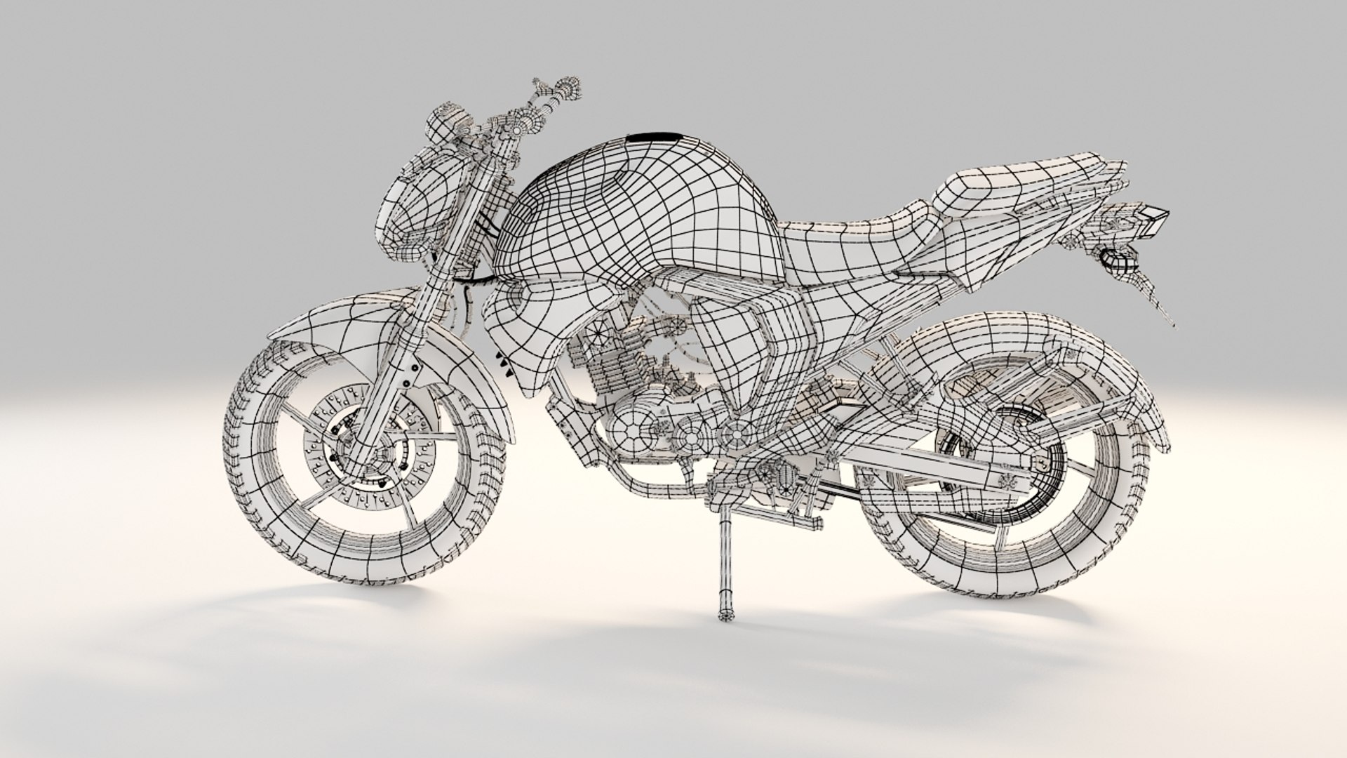 3D Model Yamaha Motorcycle - TurboSquid 1344294