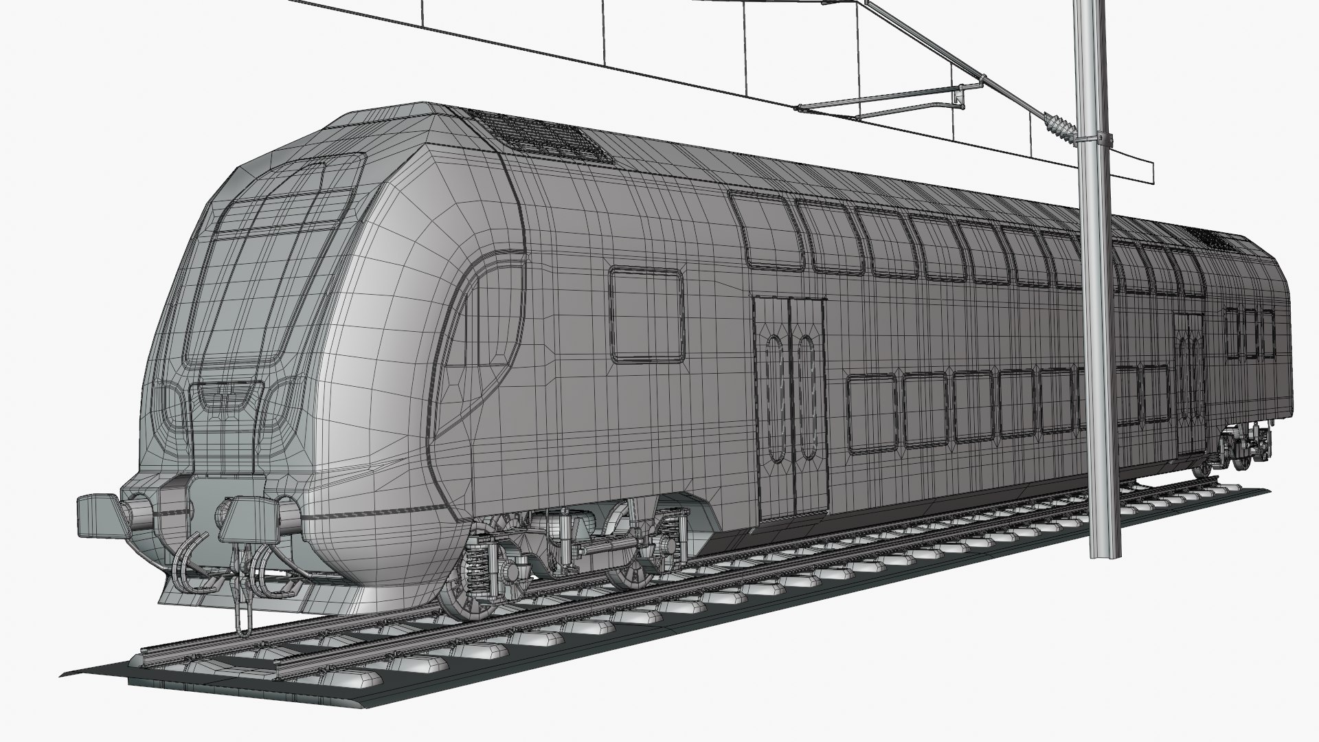 3D Model European Trains Bundle II - TurboSquid 2358847