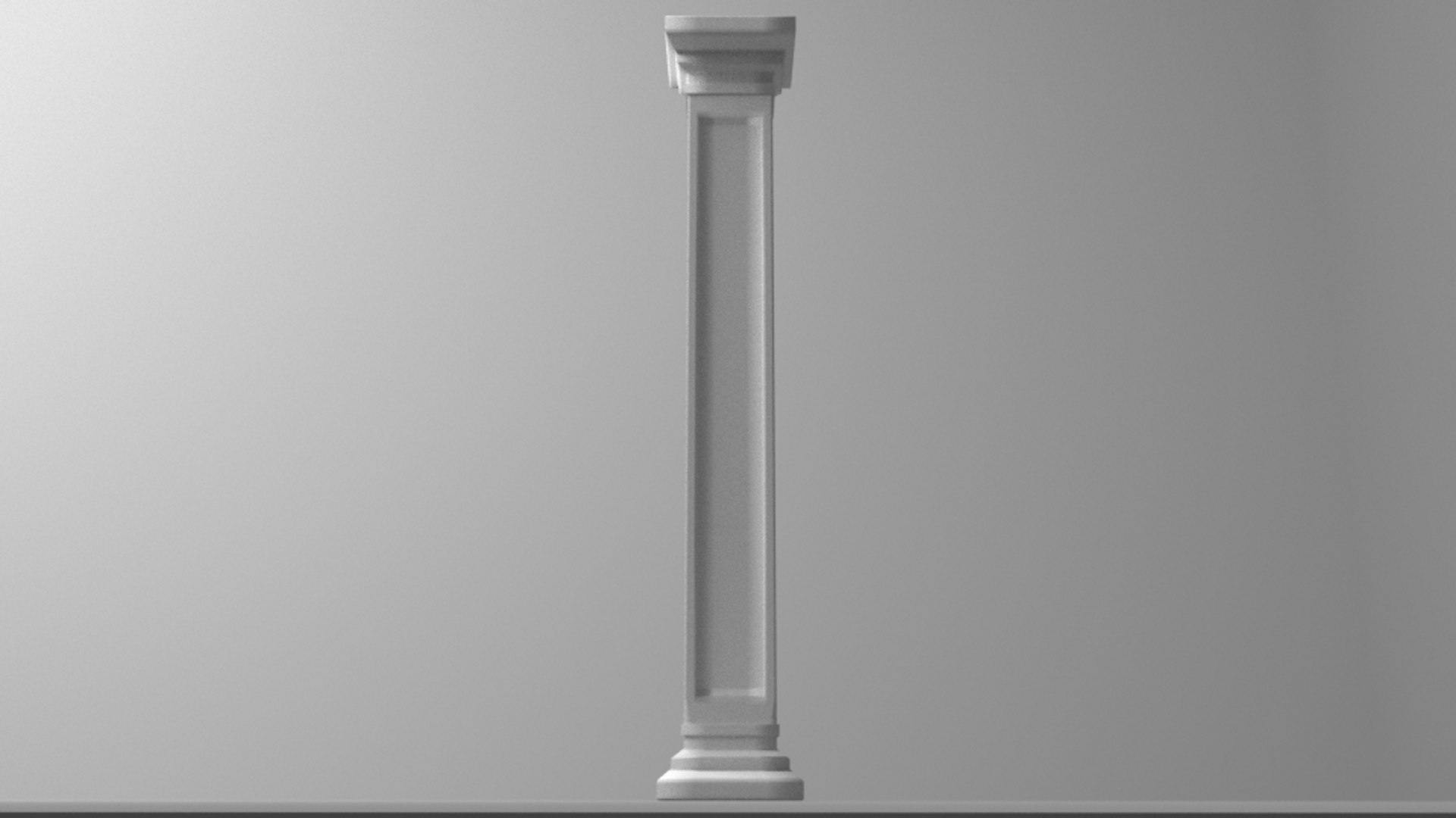 3D Model Pillar Rectangle 2 - TurboSquid 1572685