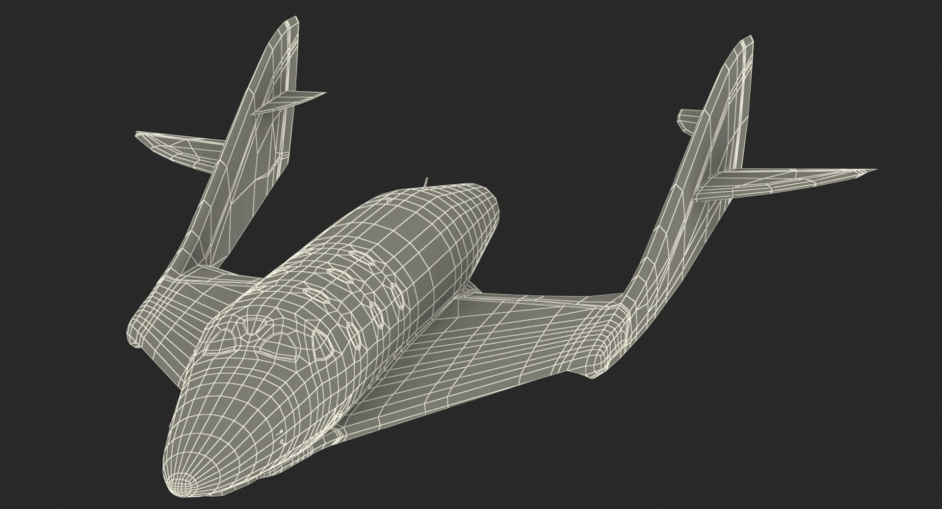 Suborbital Spaceplane Spaceshiptwo 3D Model - TurboSquid 1253407