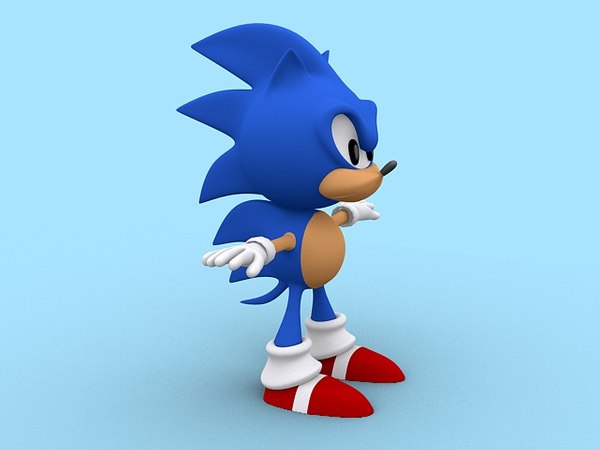 Rigged Sonic The Hedgehog 3D Models for Download | TurboSquid