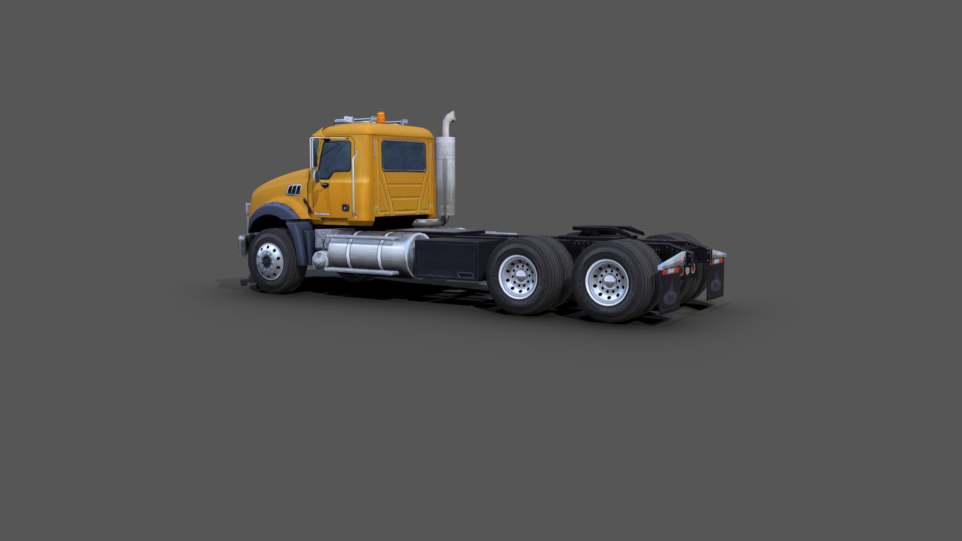 3D Mack GRANITE CT713 Semi Truck 2006 - TurboSquid 1905360