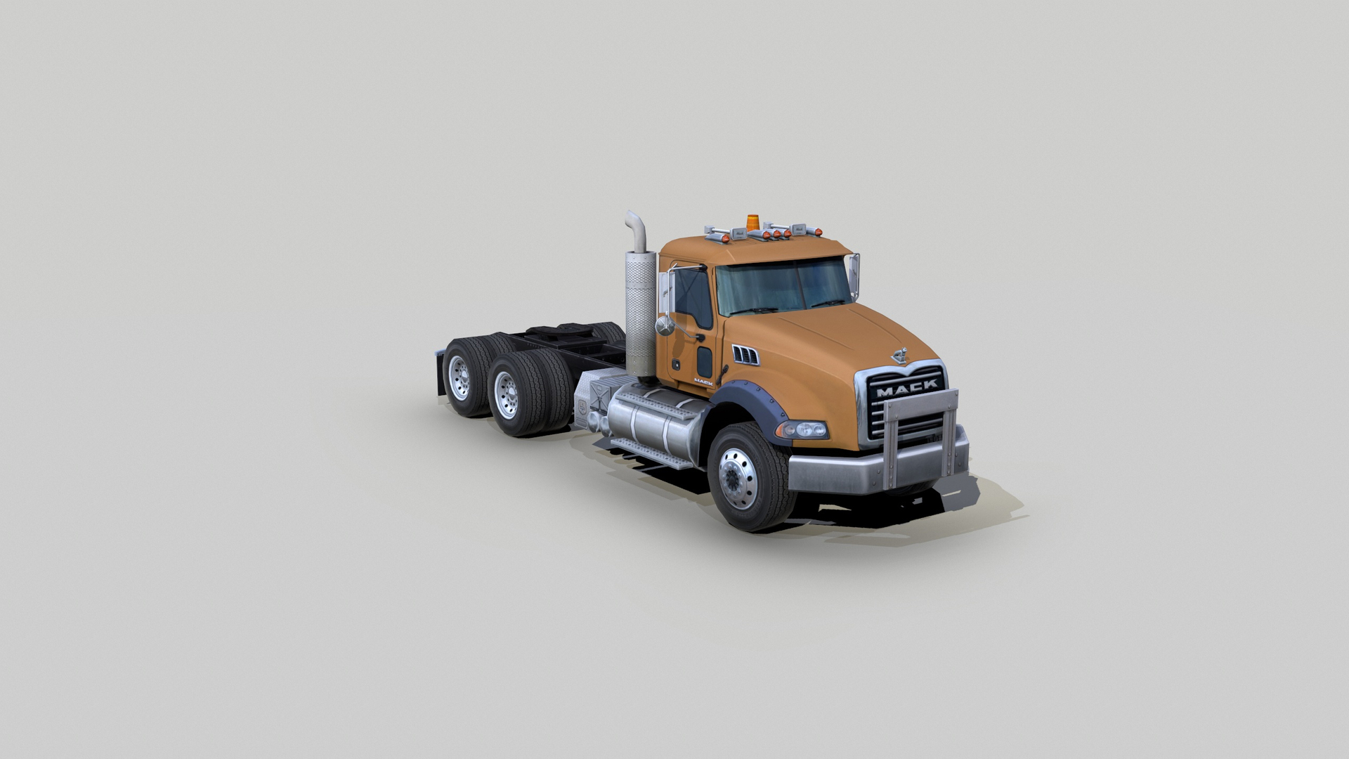 3D Mack GRANITE CT713 Semi Truck 2006 - TurboSquid 1905360