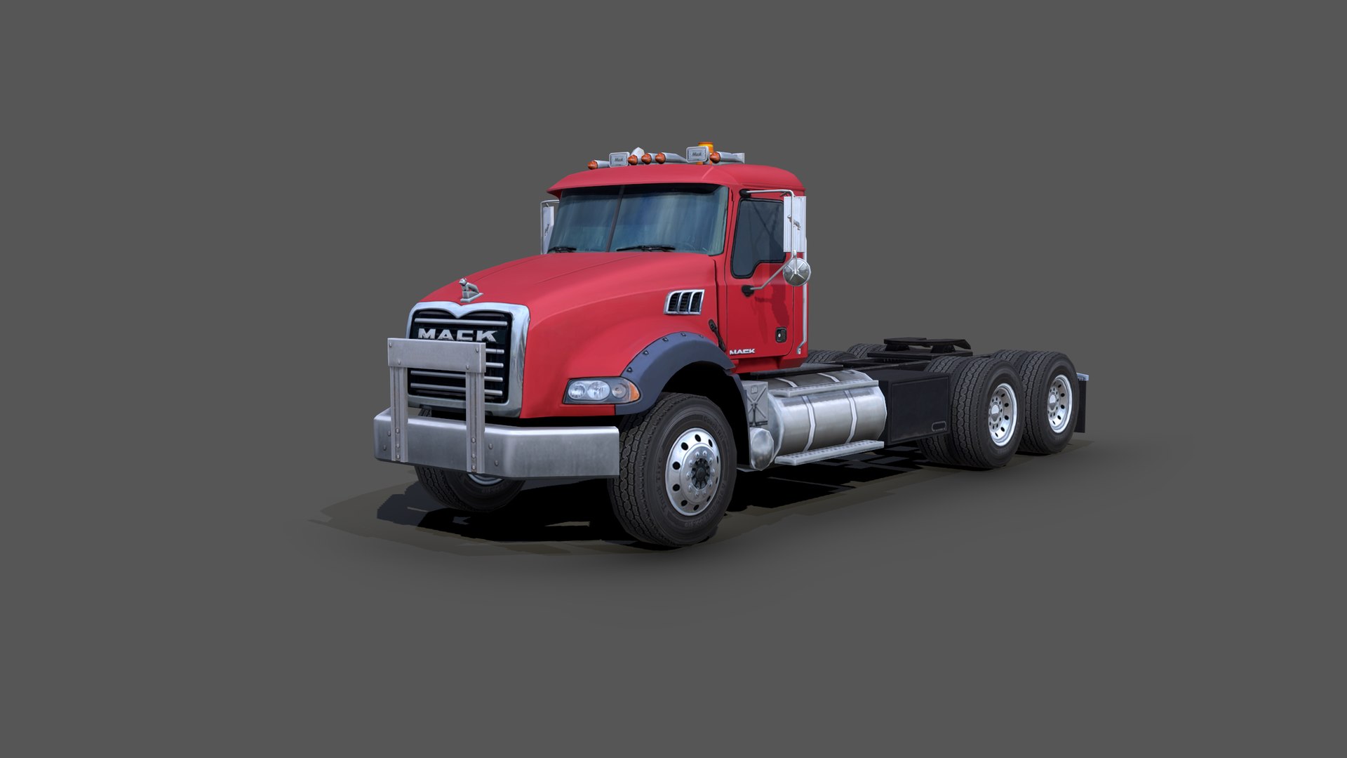3D Mack GRANITE CT713 Semi Truck 2006 - TurboSquid 1905360