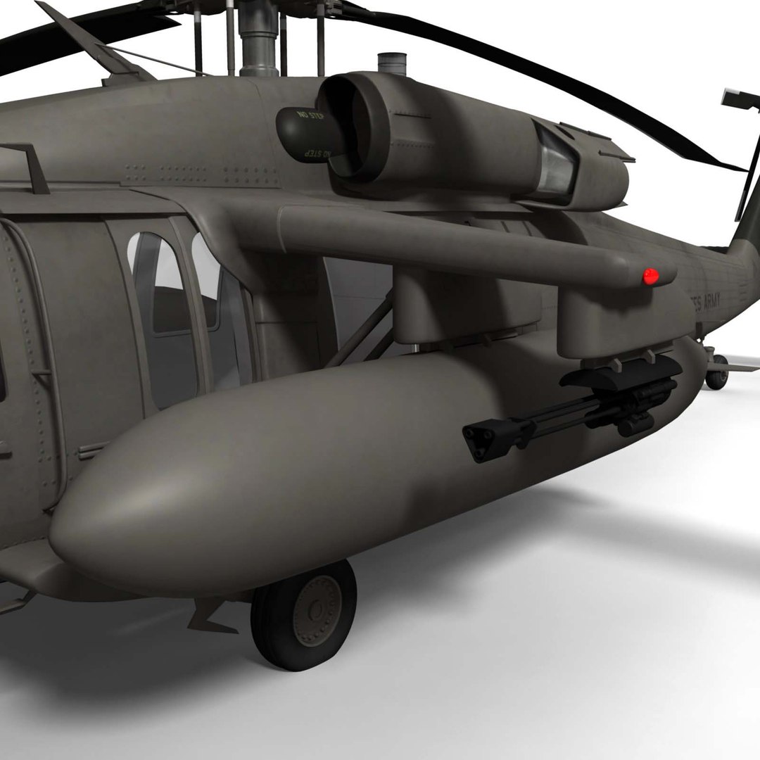 3d model of purchase uh-60m battlehawk sikorsky uh-60