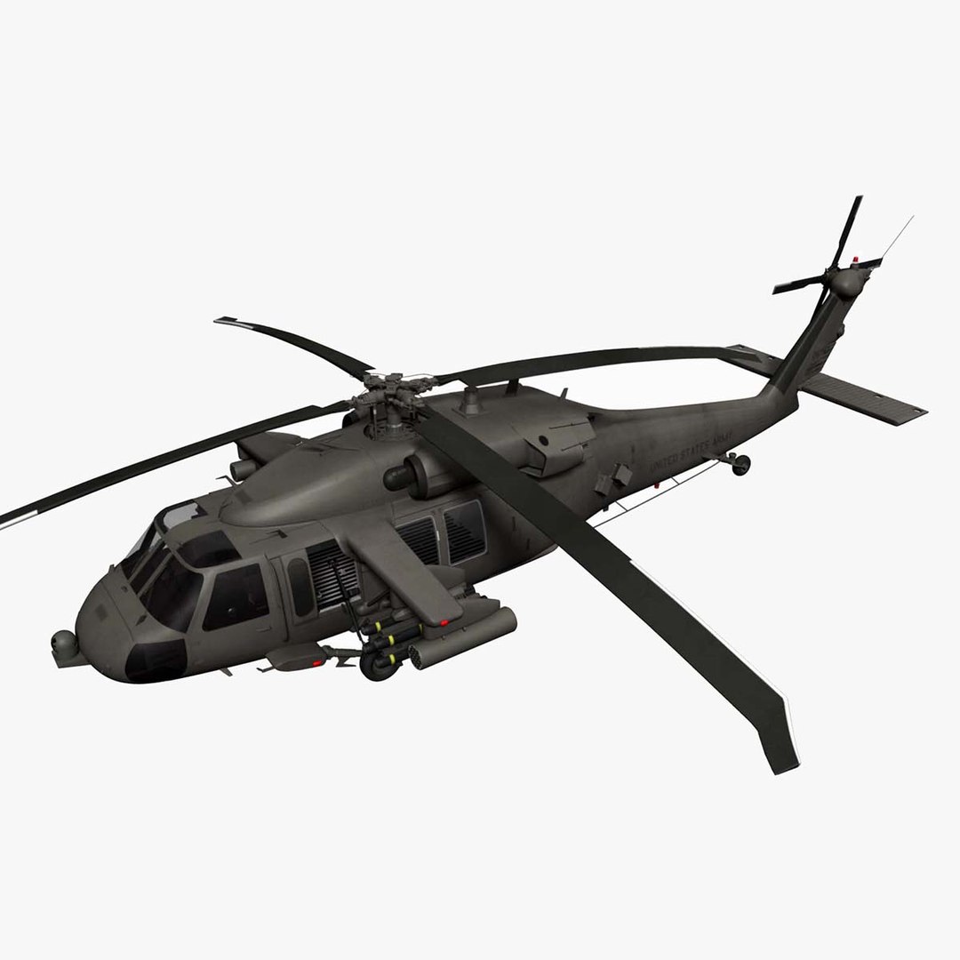 3d model of purchase uh-60m battlehawk sikorsky uh-60