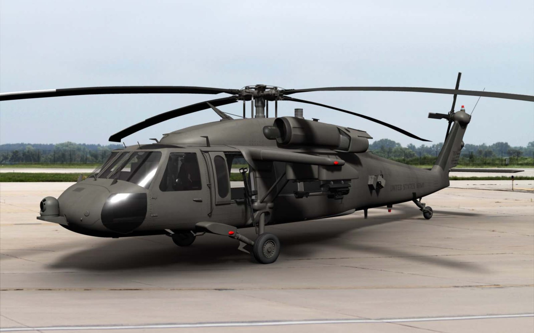 3d Model Of Purchase Uh-60m Battlehawk Sikorsky Uh-60