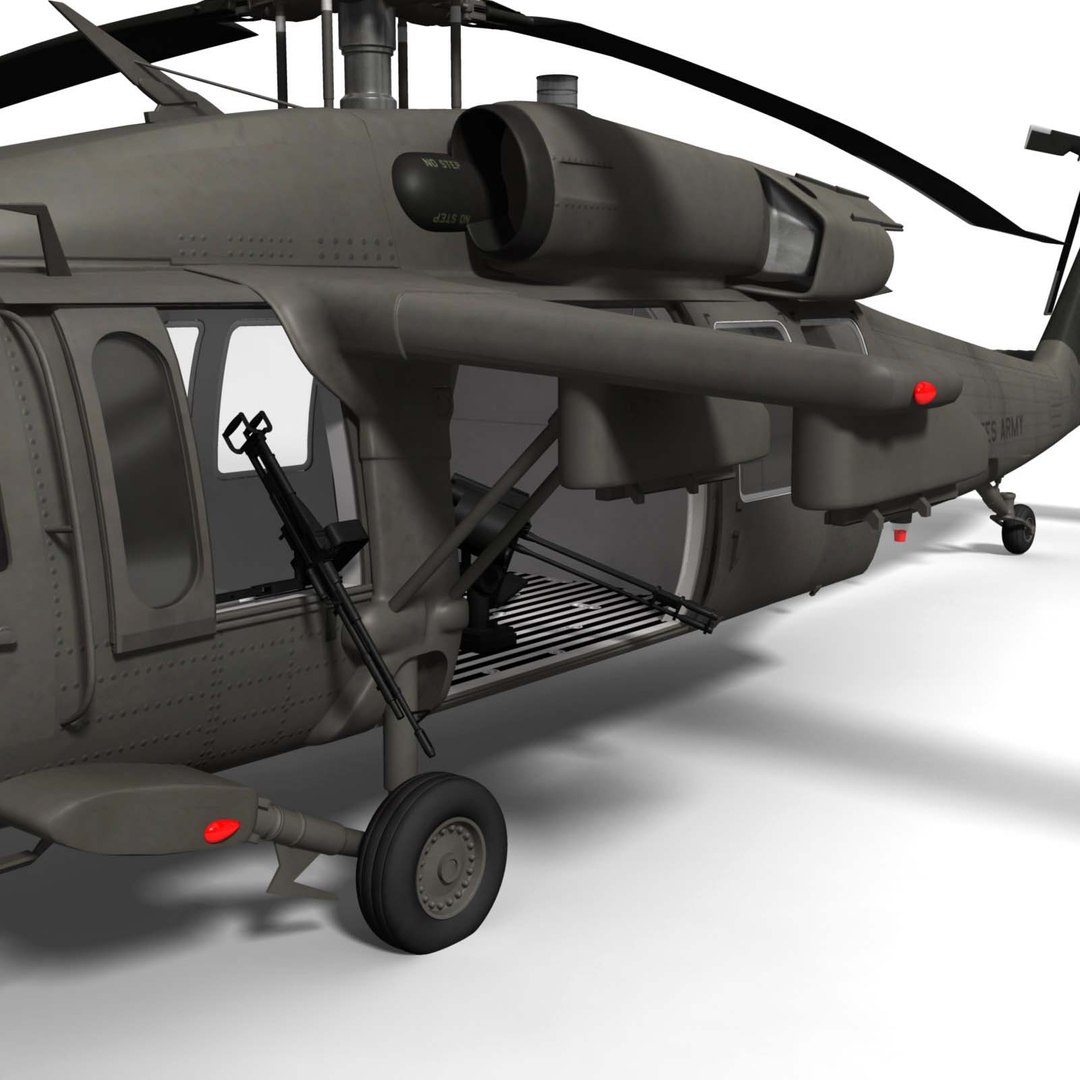 3d model of purchase uh-60m battlehawk sikorsky uh-60