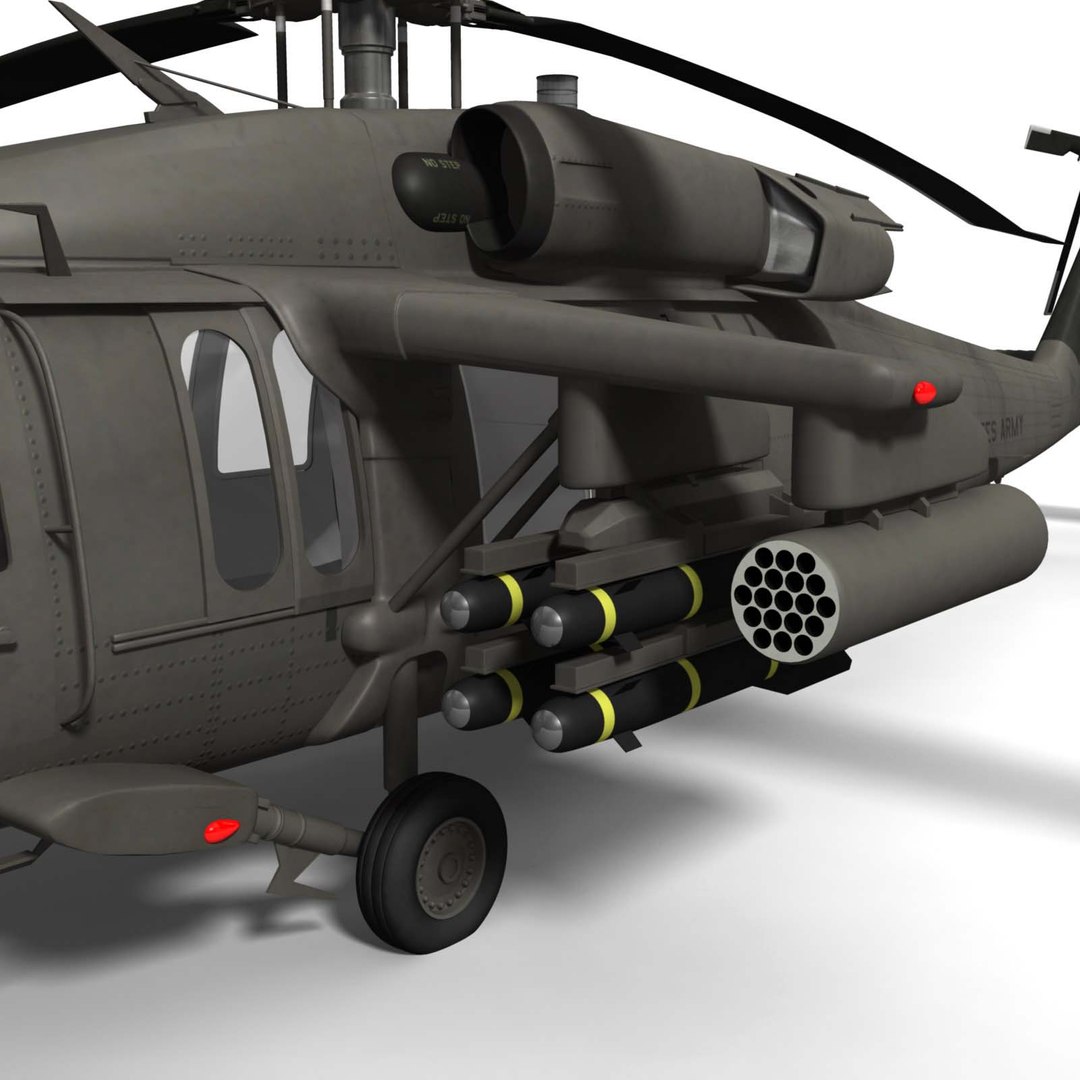 3d model of purchase uh-60m battlehawk sikorsky uh-60