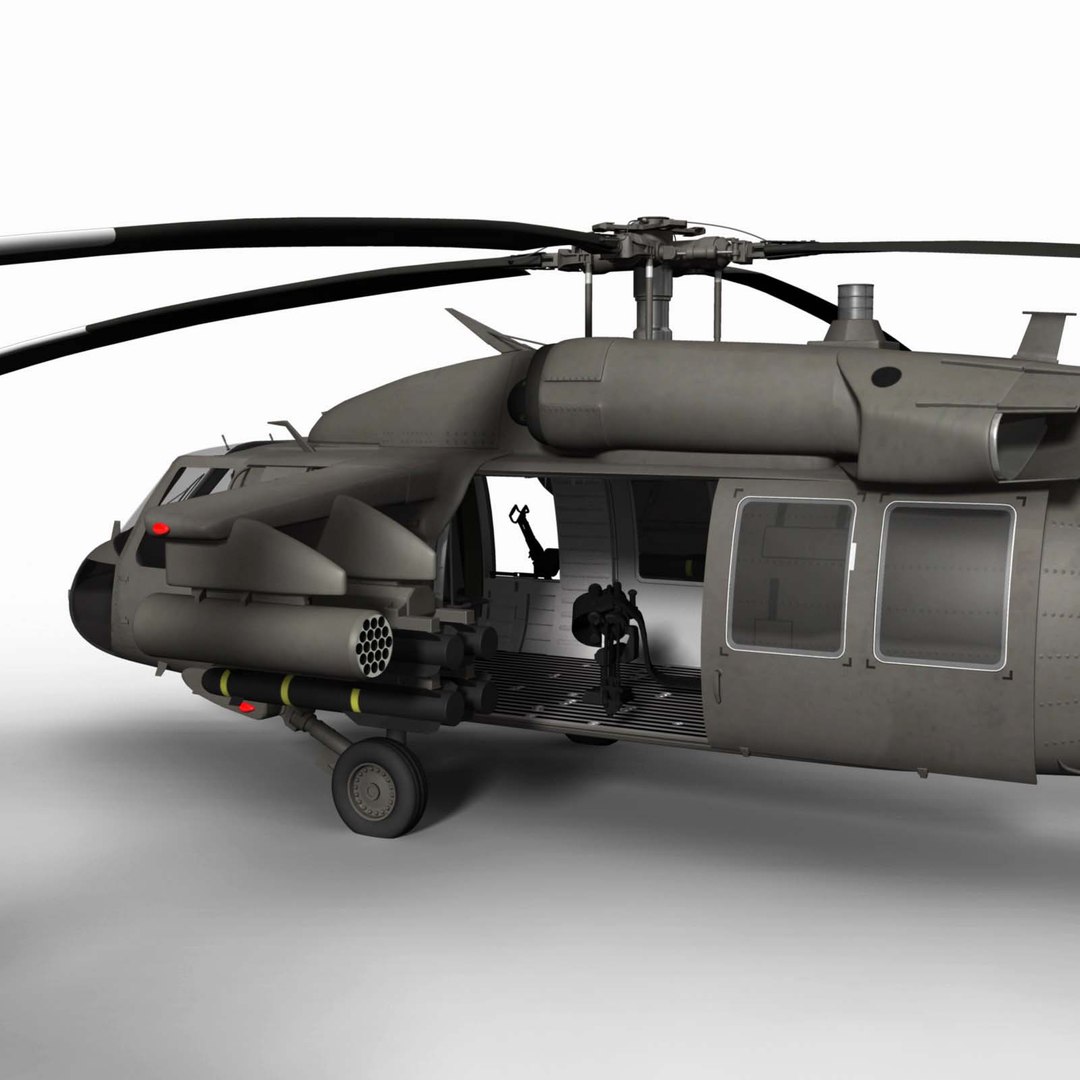 3d model of purchase uh-60m battlehawk sikorsky uh-60