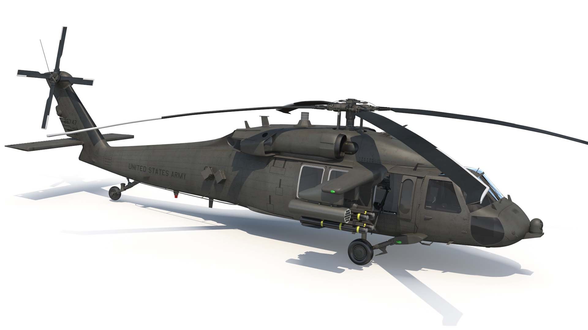 3d Model Of Purchase Uh-60m Battlehawk Sikorsky Uh-60