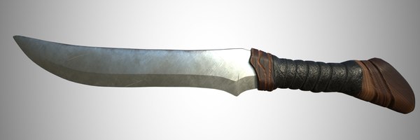 3D elven dagger model - TurboSquid 1214055