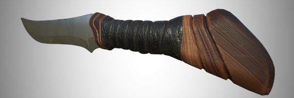 3D elven dagger model - TurboSquid 1214055