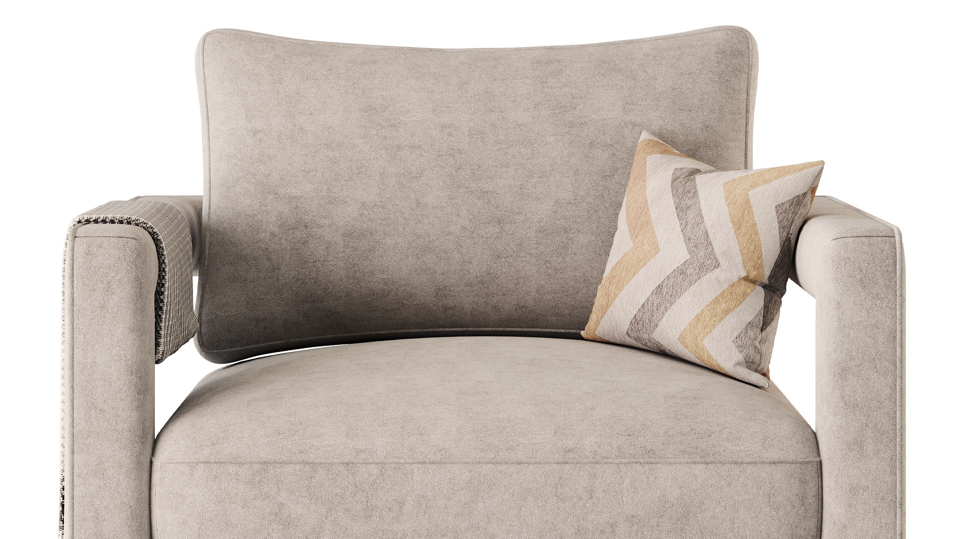 3D Avery Pink Velvet Chair With - TurboSquid 2314512