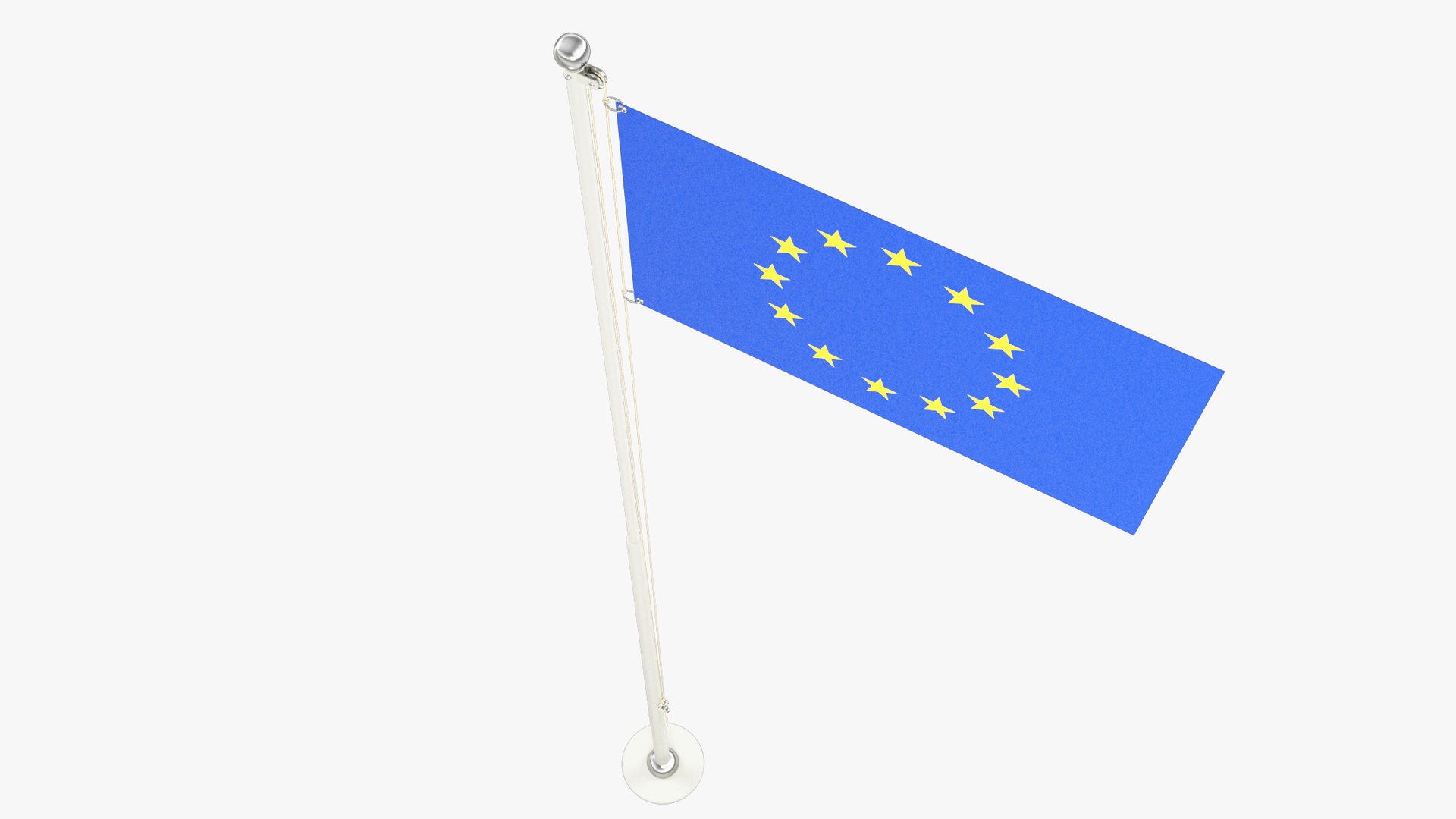 3D Flag of Europe V6 model - TurboSquid 1872863
