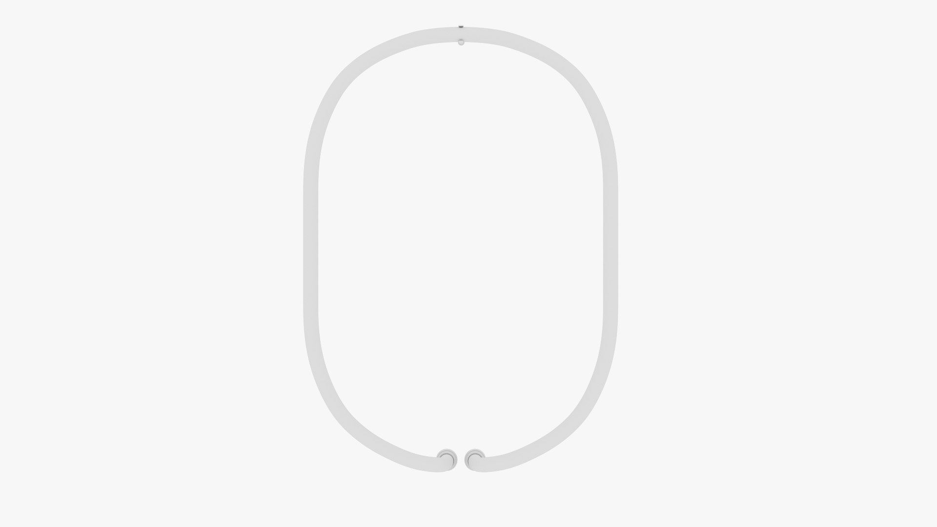 Neon Red Alphabet O model - TurboSquid 2151179