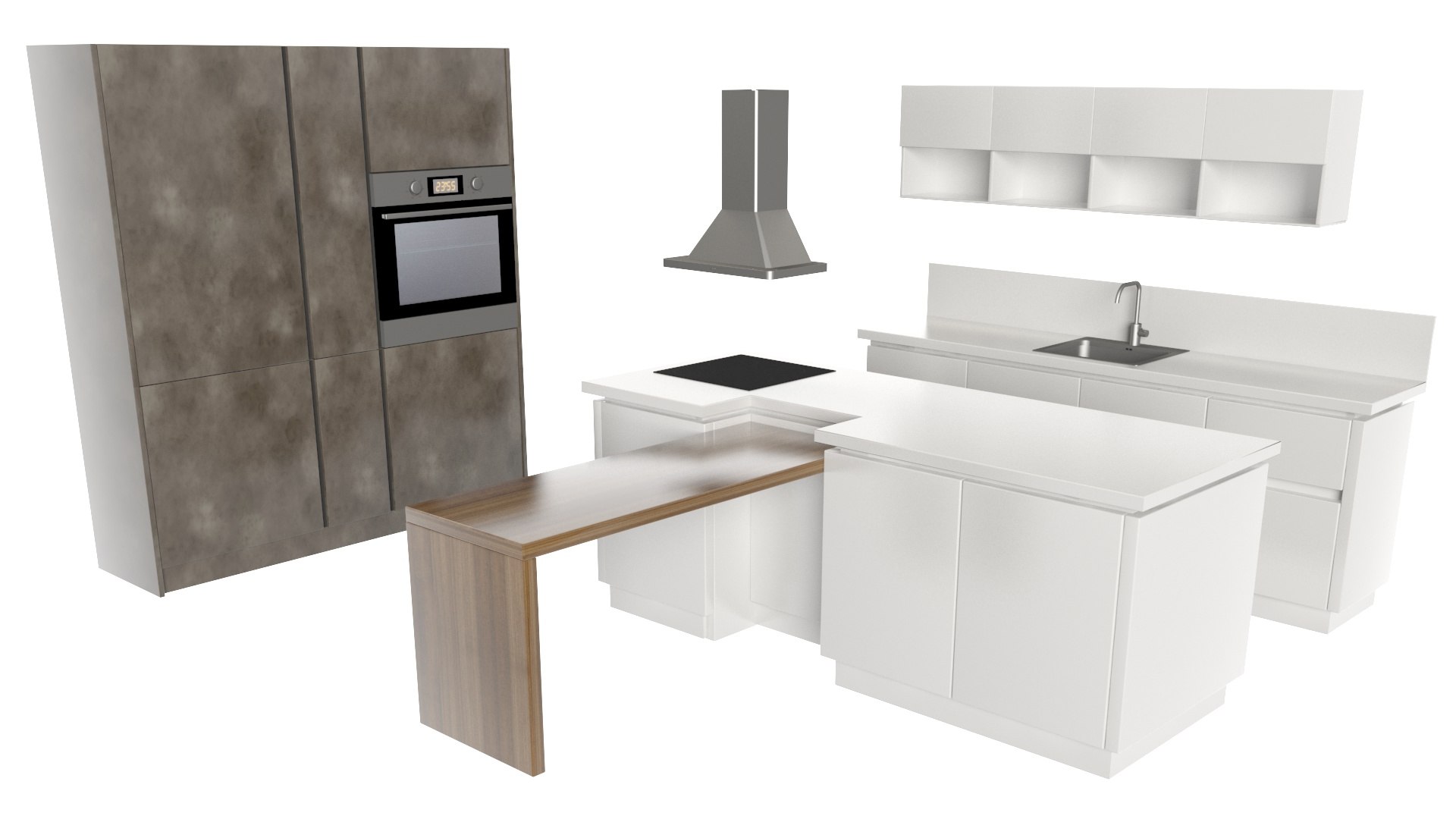 3D Nolte Kitchen 3D Model Model - TurboSquid 2277945