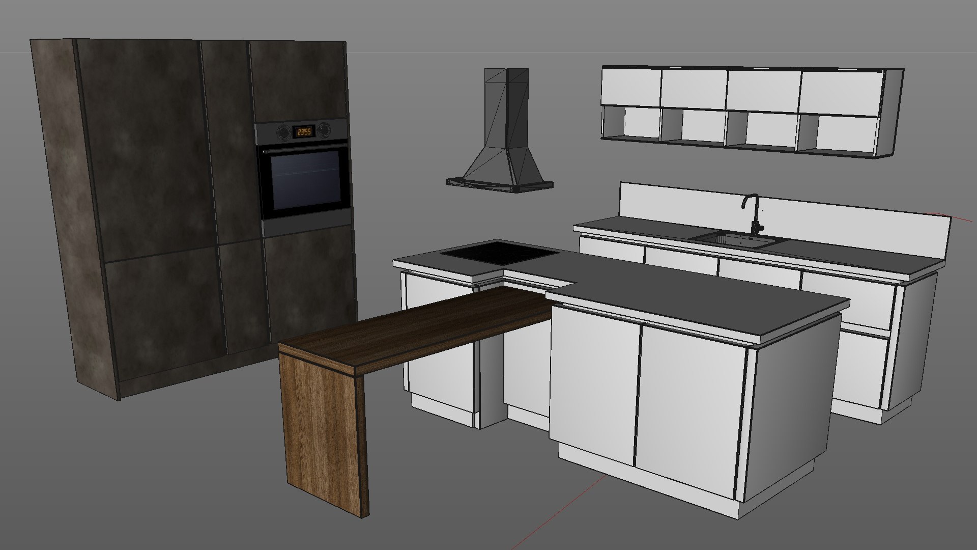 3D Nolte Kitchen 3D Model Model - TurboSquid 2277945