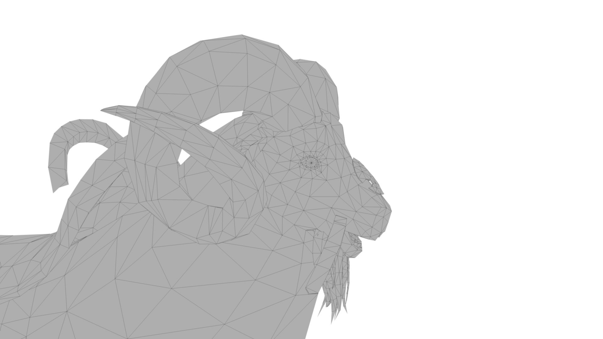 3D Model Wild Goat - TurboSquid 2000383
