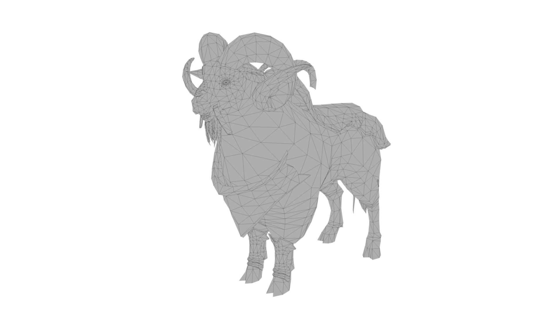 3D Model Wild Goat - TurboSquid 2000383