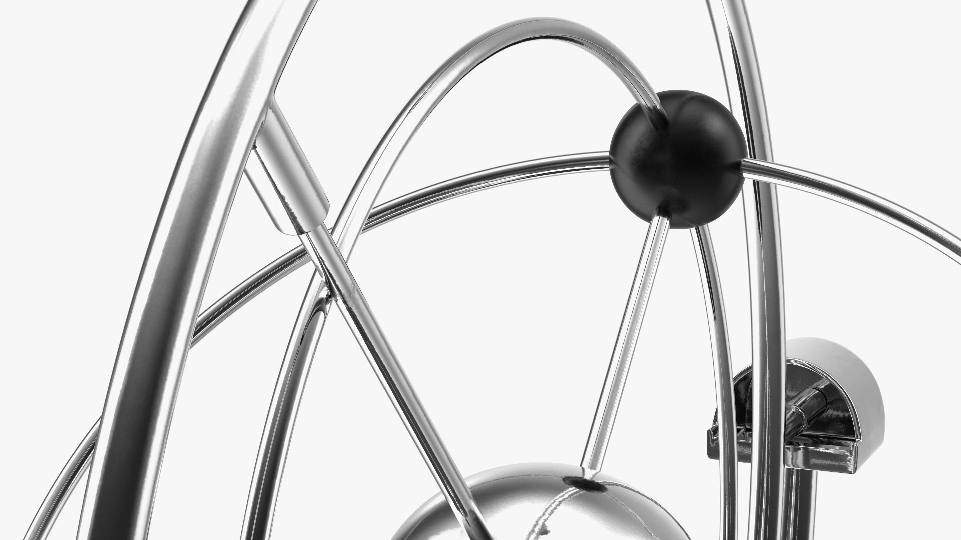 3D Model Orbital Newton Pendulum Model - TurboSquid 1749932