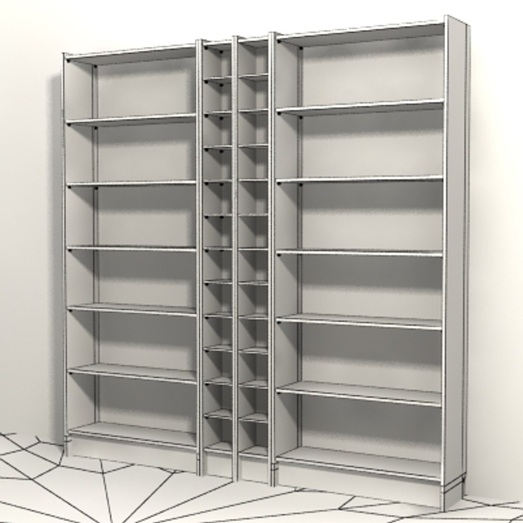 Ikea Billy 3d Model