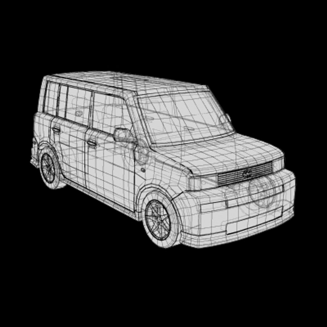 3d 2007 Scion Xb Car Model