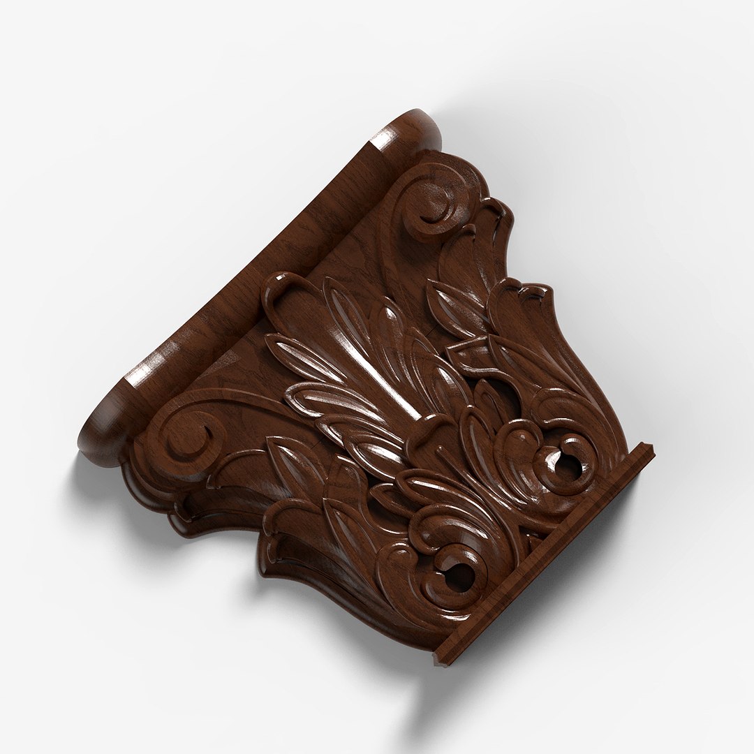 3D model Carved decor KP 009 - TurboSquid 1877460