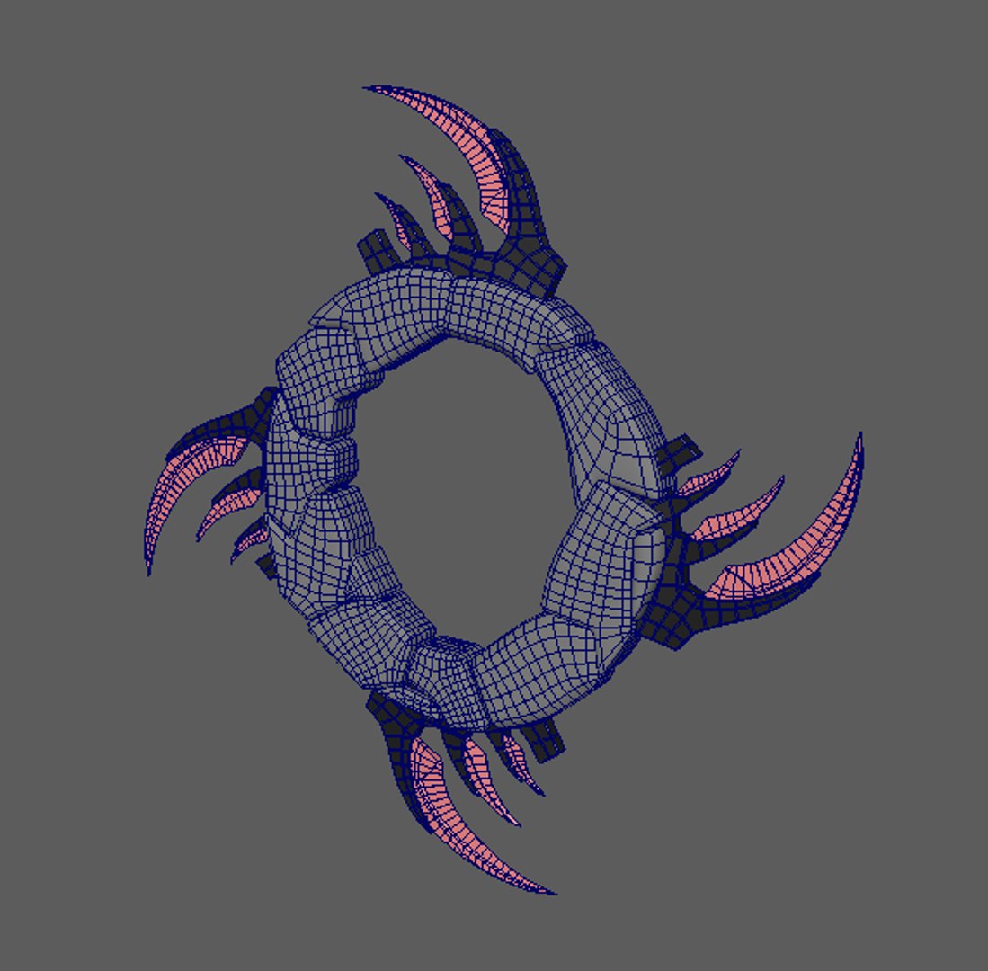 Chakram Weapon 3D Model - TurboSquid 1585950