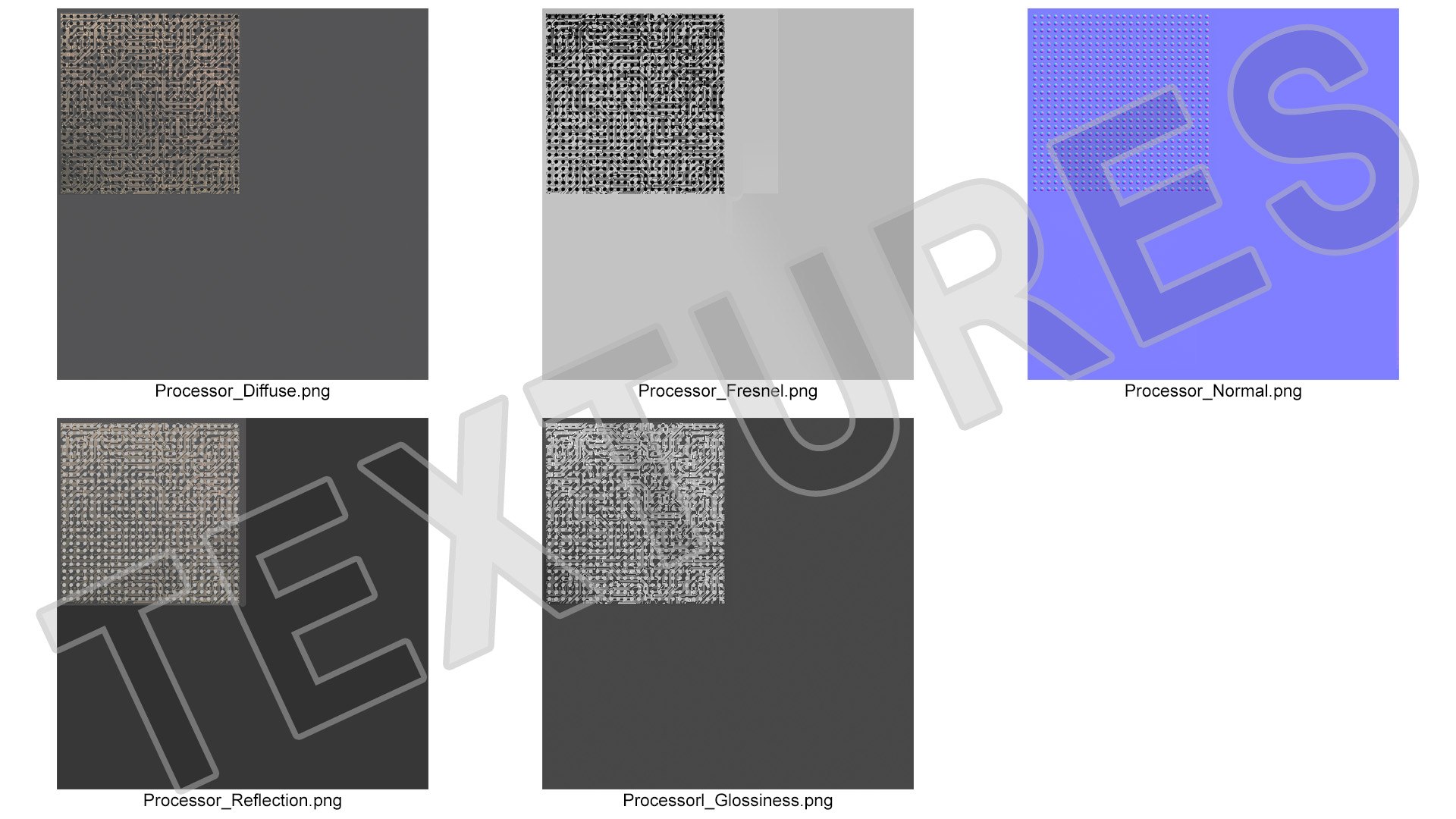 3D Model Mobile Processor - TurboSquid 1987281
