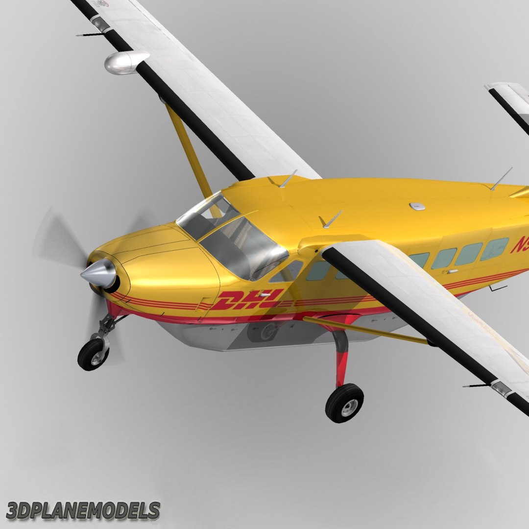 3d Model Cessna 208 Cargo Super