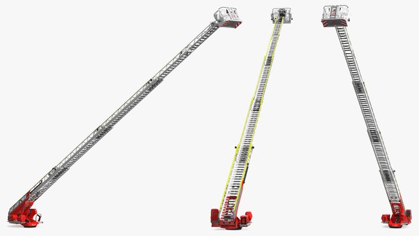 M32l turntable ladder unfolded 3D model - TurboSquid 1709584