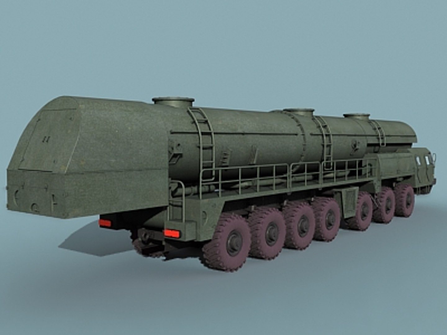 Soviet Fuel Bowser Maz-7917 Max