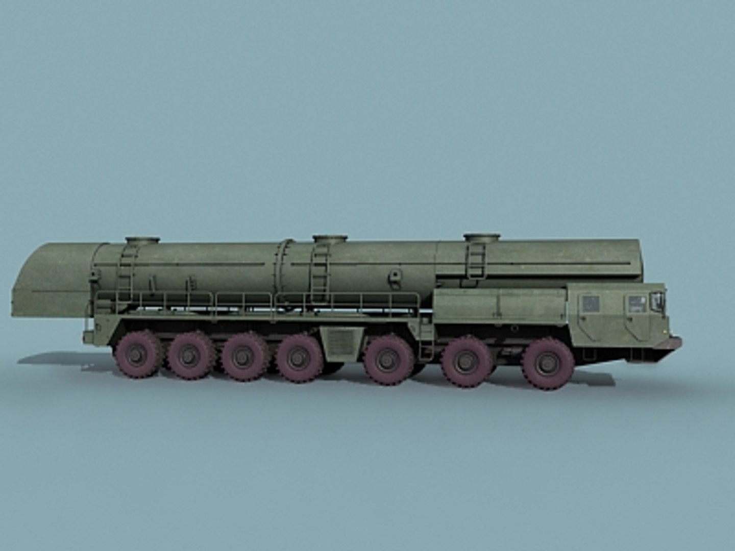 Soviet Fuel Bowser Maz-7917 Max