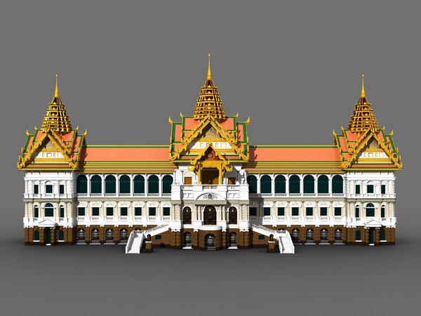 3d thailand chakri maha model