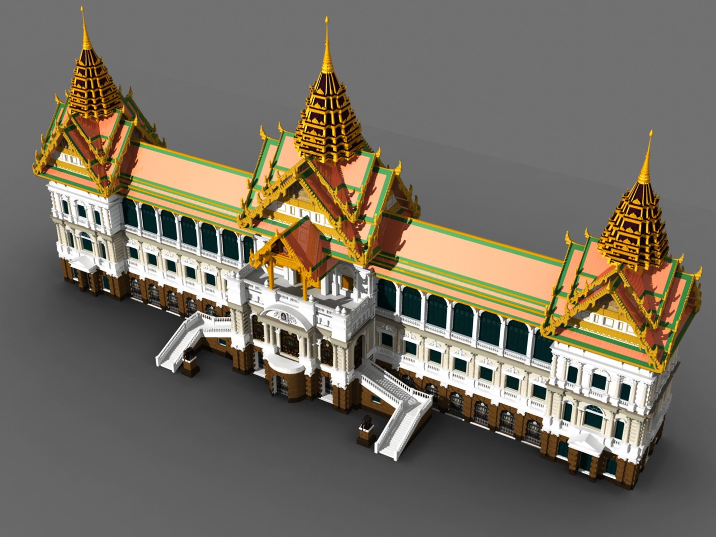 3d Thailand Chakri Maha Model