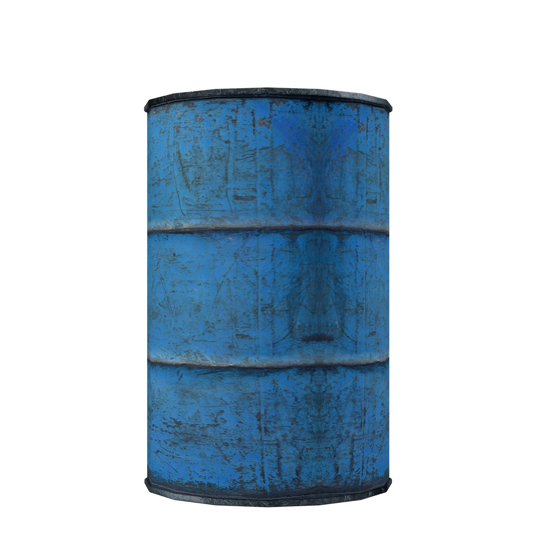 Rusty Industrial Barrel 3D Model - TurboSquid 1553794