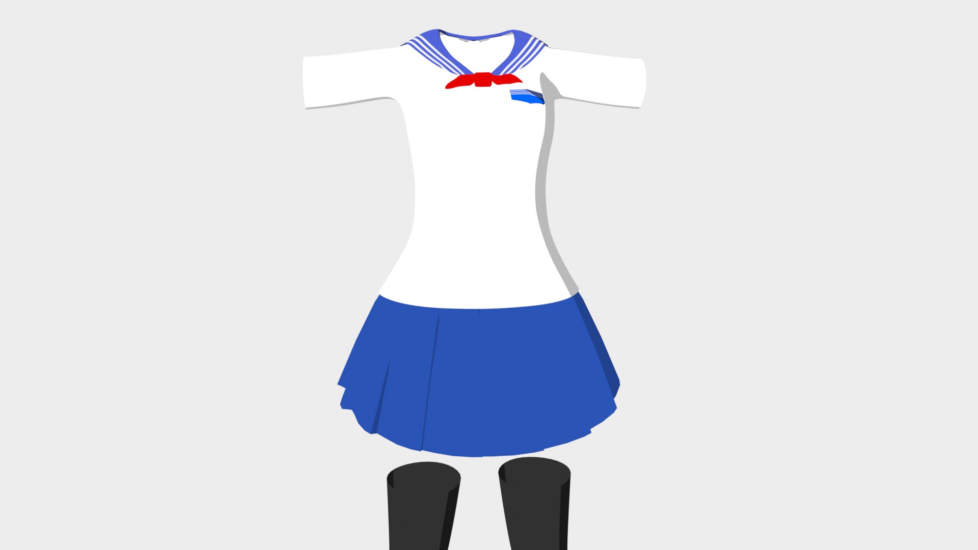 Hatsune Miku Low-poly 3D Model - TurboSquid 2211405