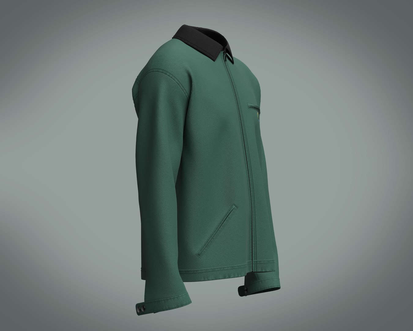 Mens Detroit Jacket 3D Model - TurboSquid 1985298