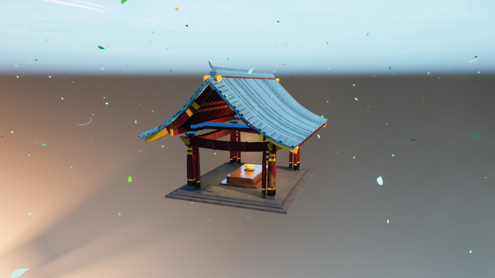 Stylized Low Poly Japanese Shrine Model - TurboSquid 2131224