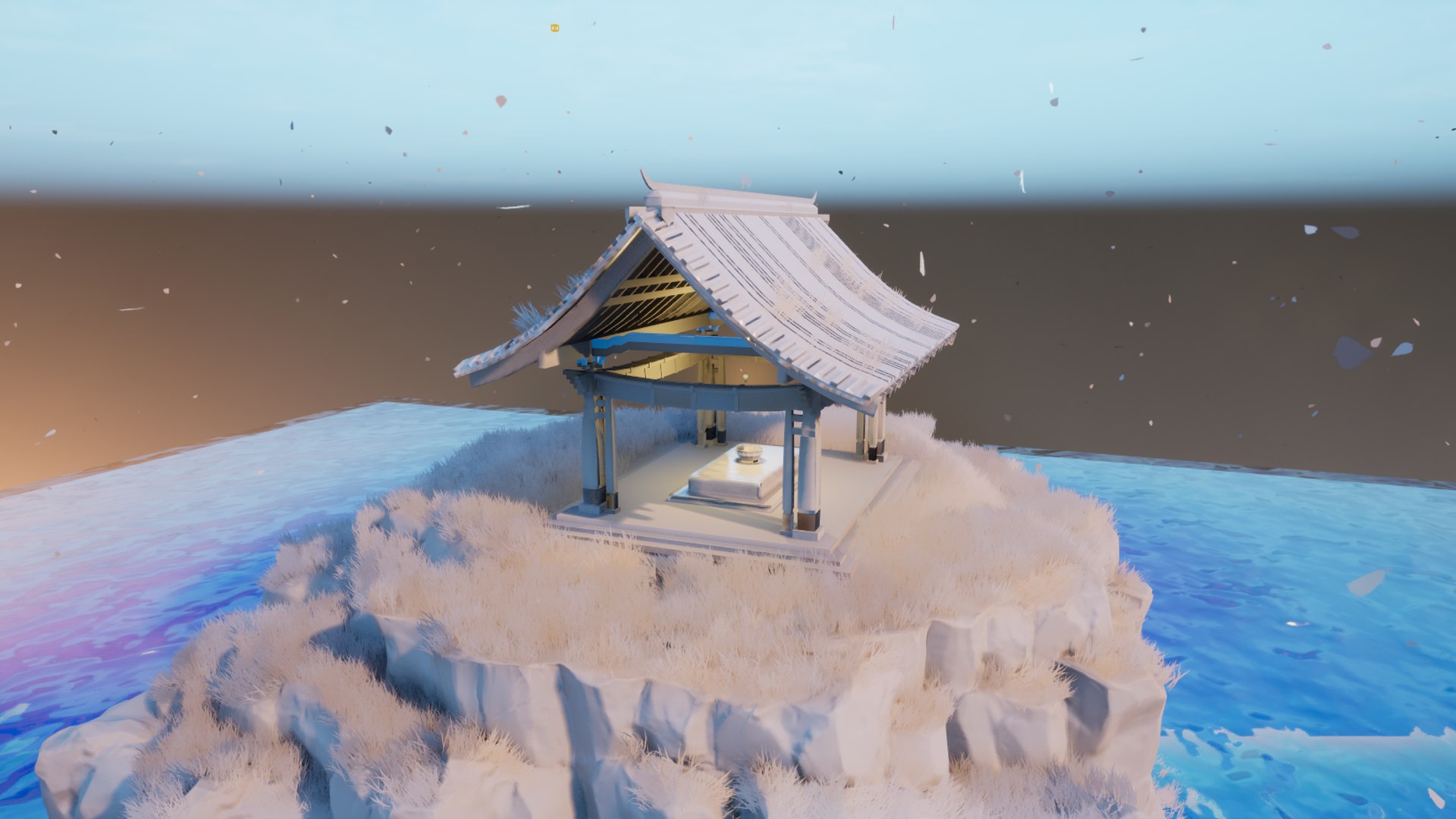 Stylized Low Poly Japanese Shrine Model - TurboSquid 2131224