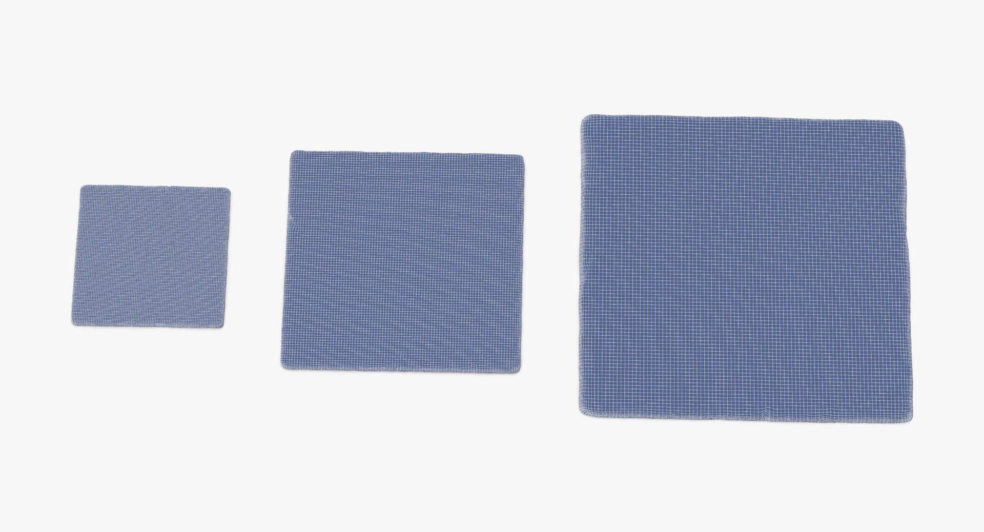 3d Model Slate Square Plates