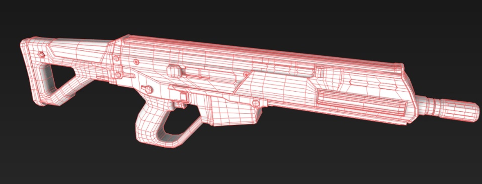 3d Future Assault Rifle