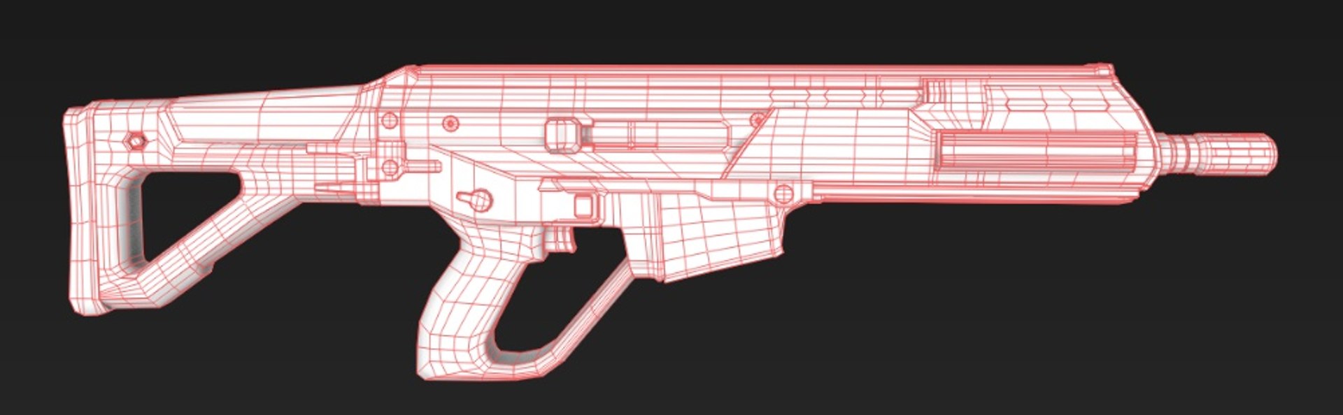 3d Future Assault Rifle