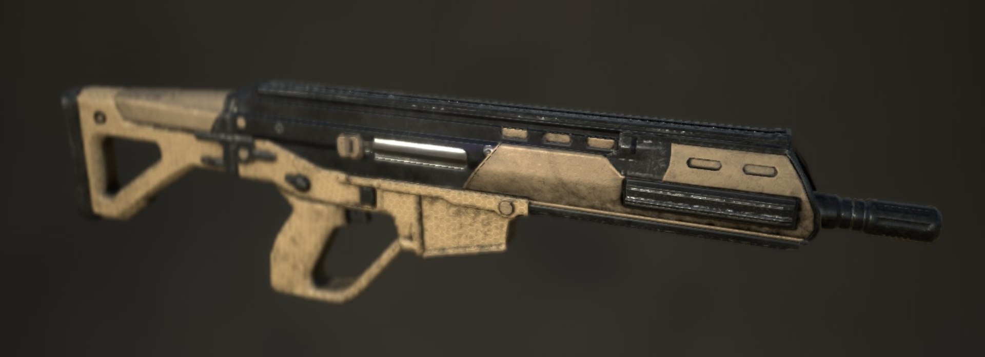 3d Future Assault Rifle