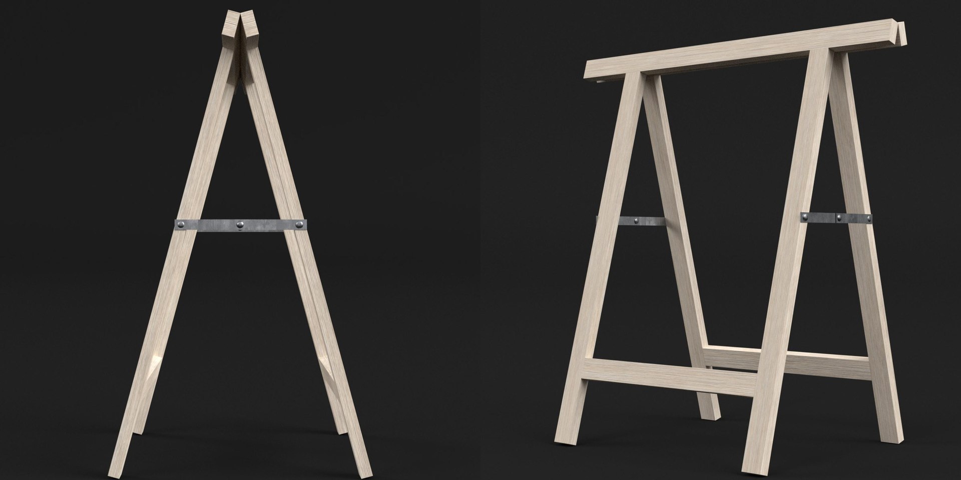 3D Trestle Support 1 Model - TurboSquid 1998875