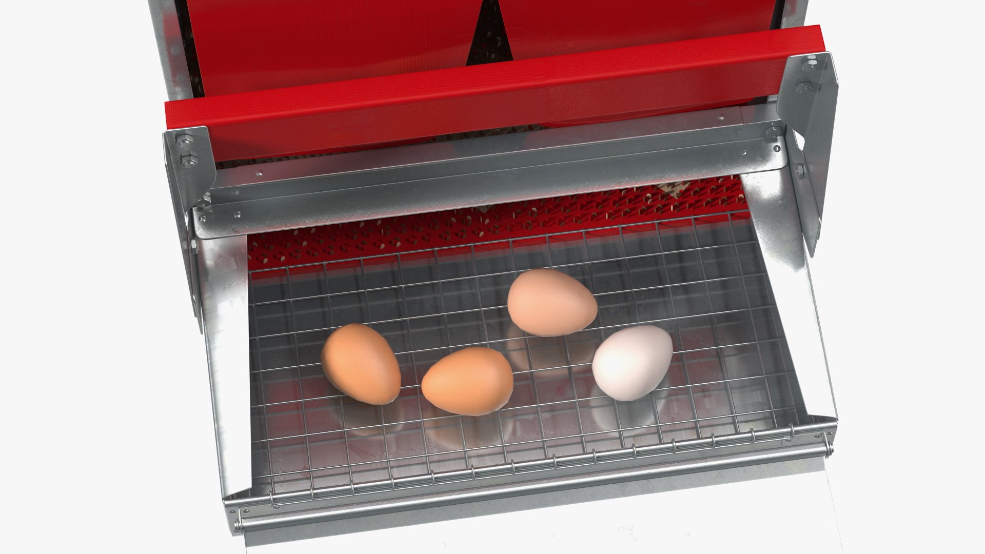 3D Model Rigged Chicken With Rollaway Nest Box Collection - TurboSquid ...